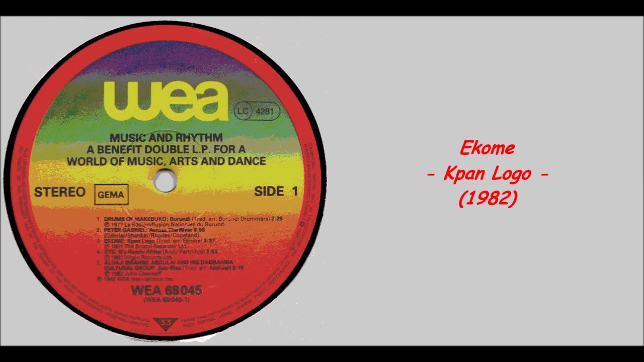 Ekome - Kpan Logo (1982) - YouTube