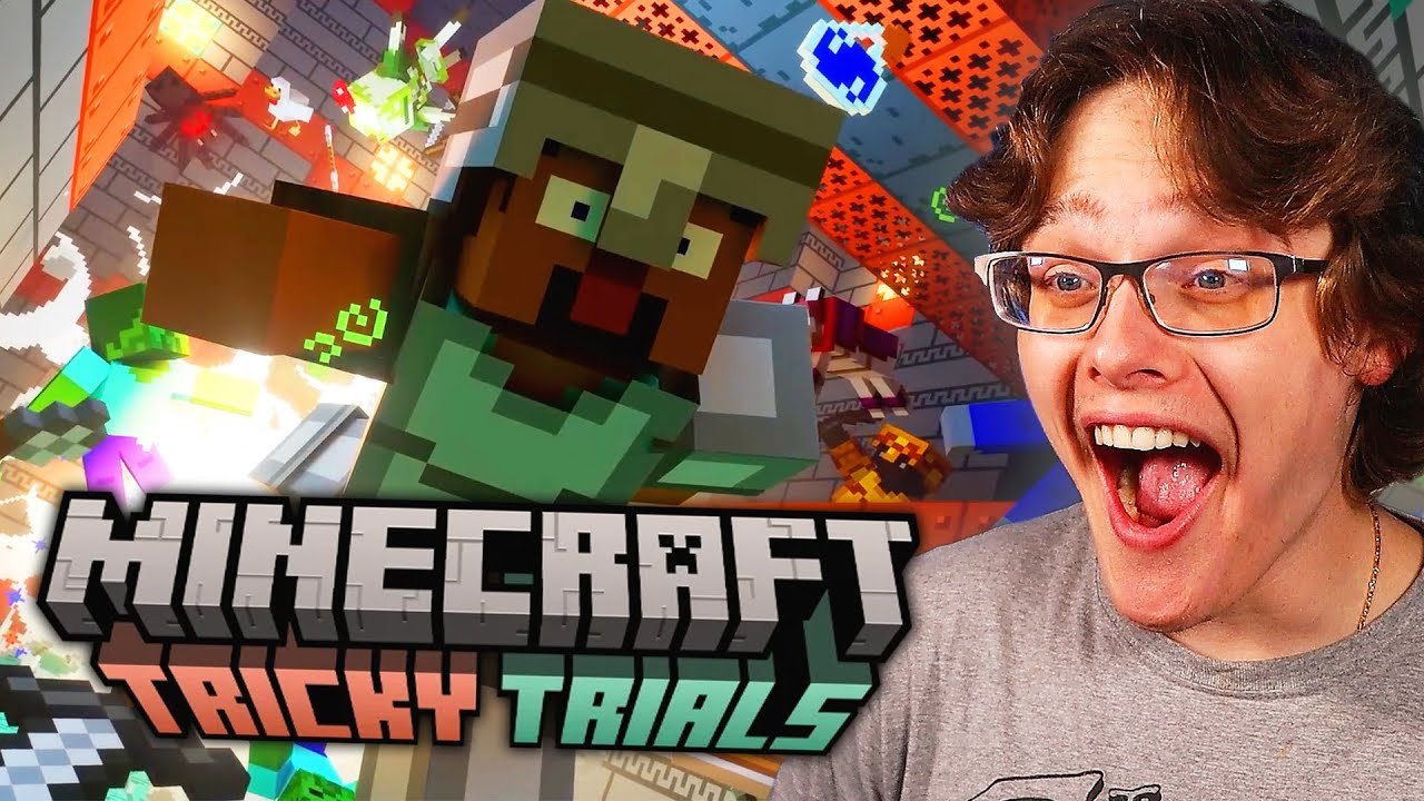 MINECRAFT Tricky Trials Update Official Trailer REACTION! - YouTube