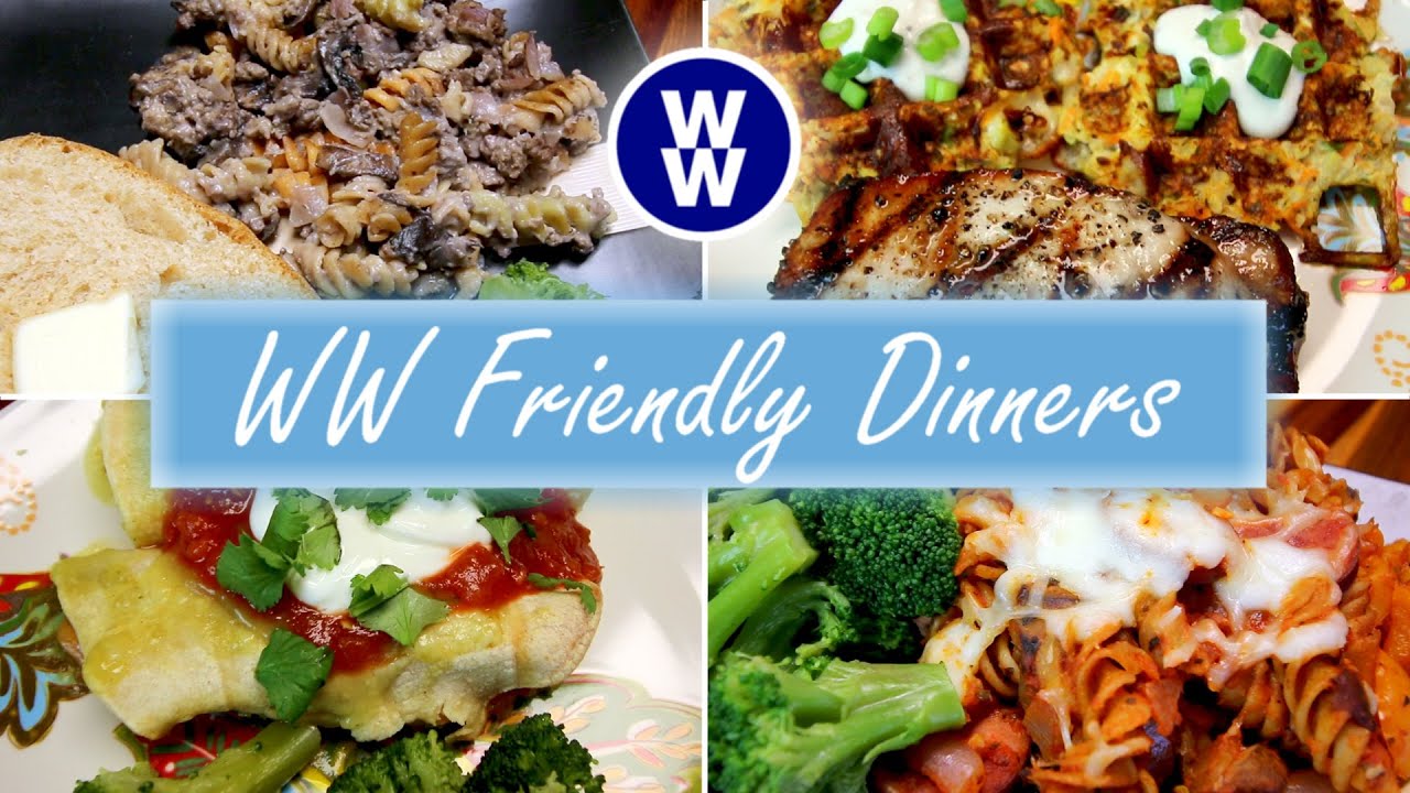 What's For Dinner? #4 | Quick and Easy WW meals | Weight Watchers - YouTube