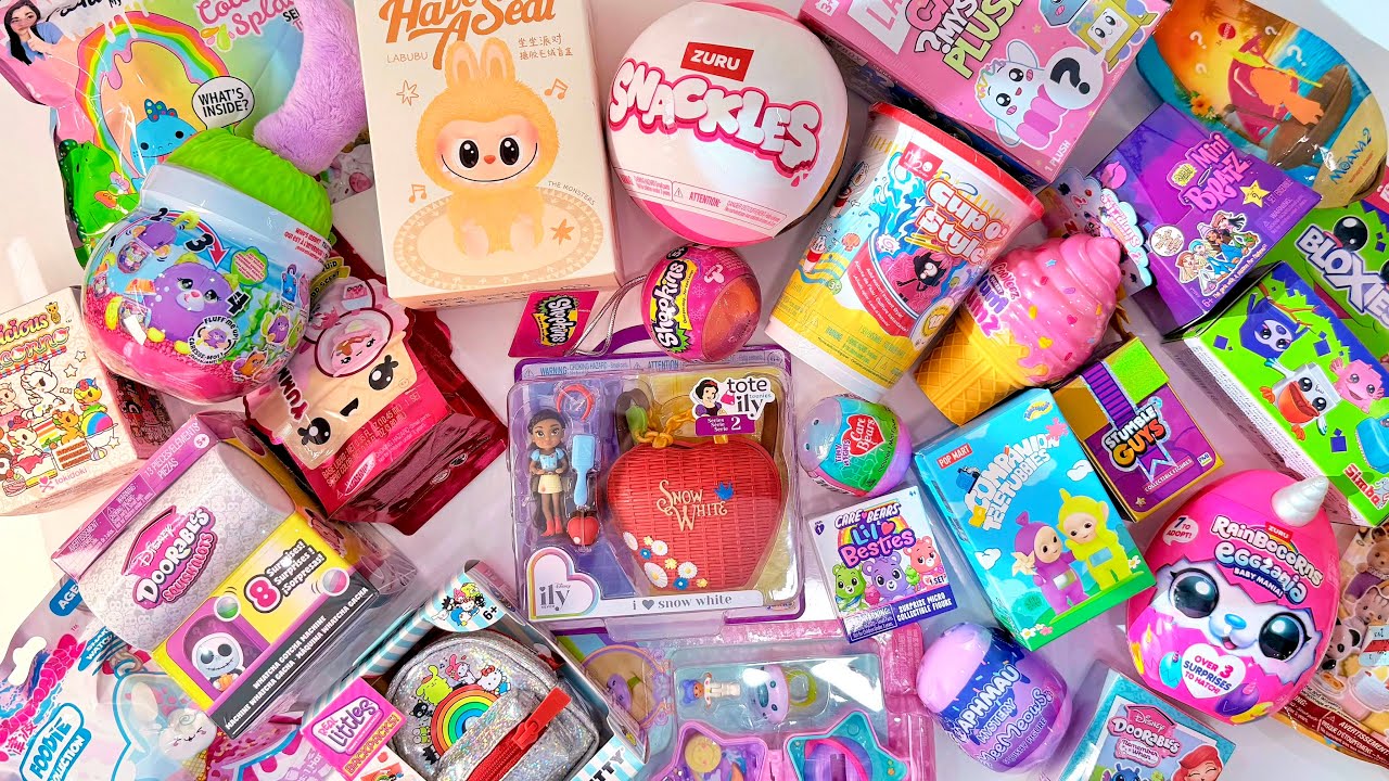 ASMR Surprise Toys Mega Unboxing | 70 Minutes of Oddly Satisfying ...