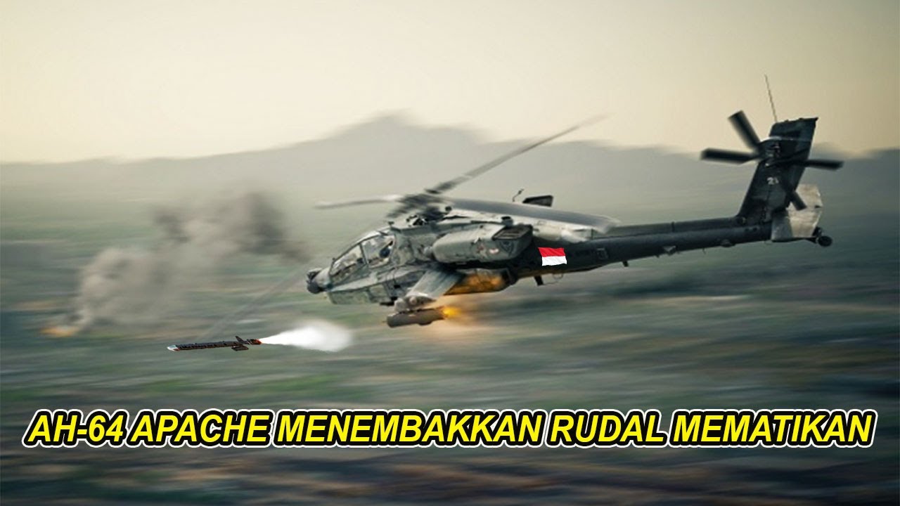 SANGAR HELIKOPTER SERBU!! TNI Tercanggih di Dunia Meluncurkan Rudal ...