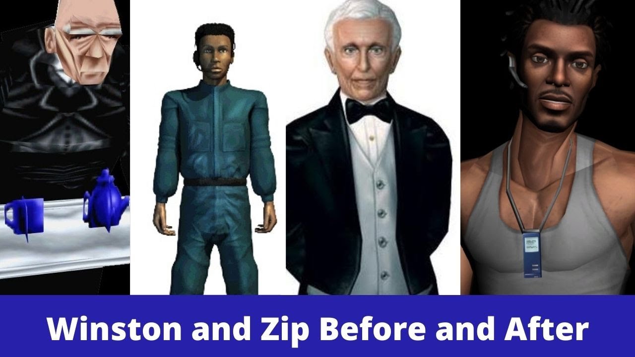 Winston and Zip Before and After | TOMB RAIDER - YouTube
