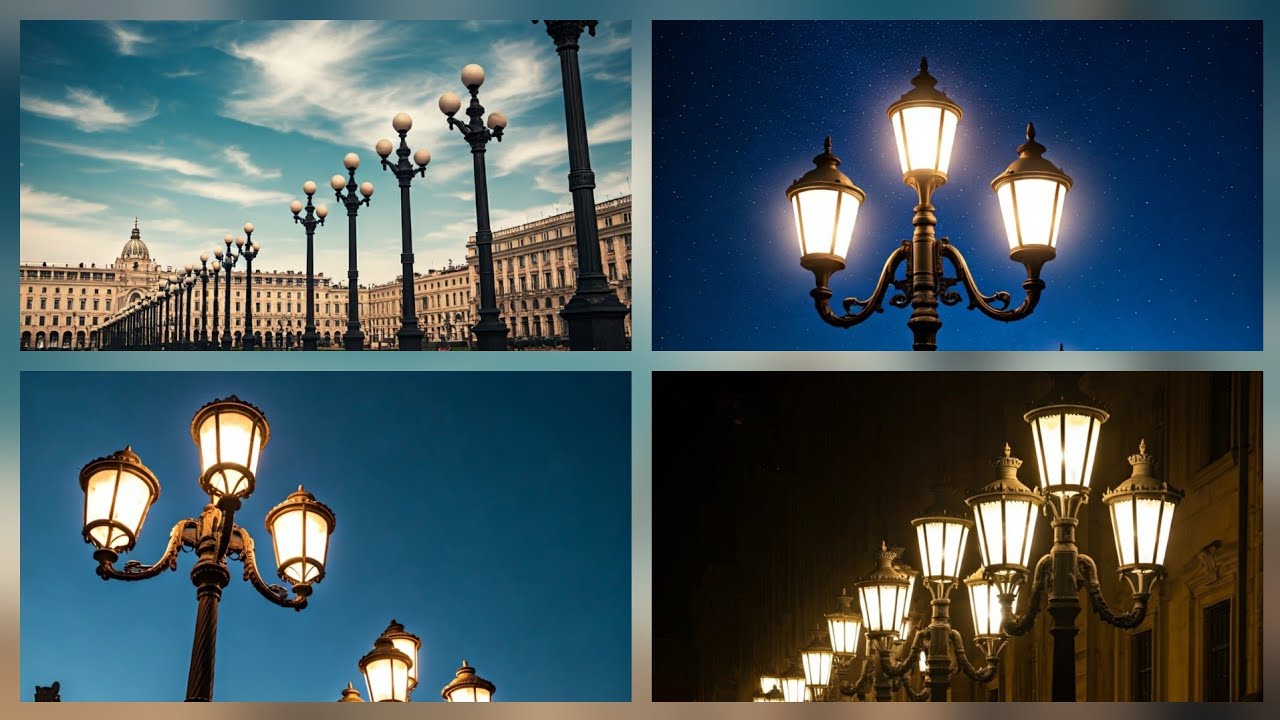 Beautiful Lamp Post Design Ideas - YouTube