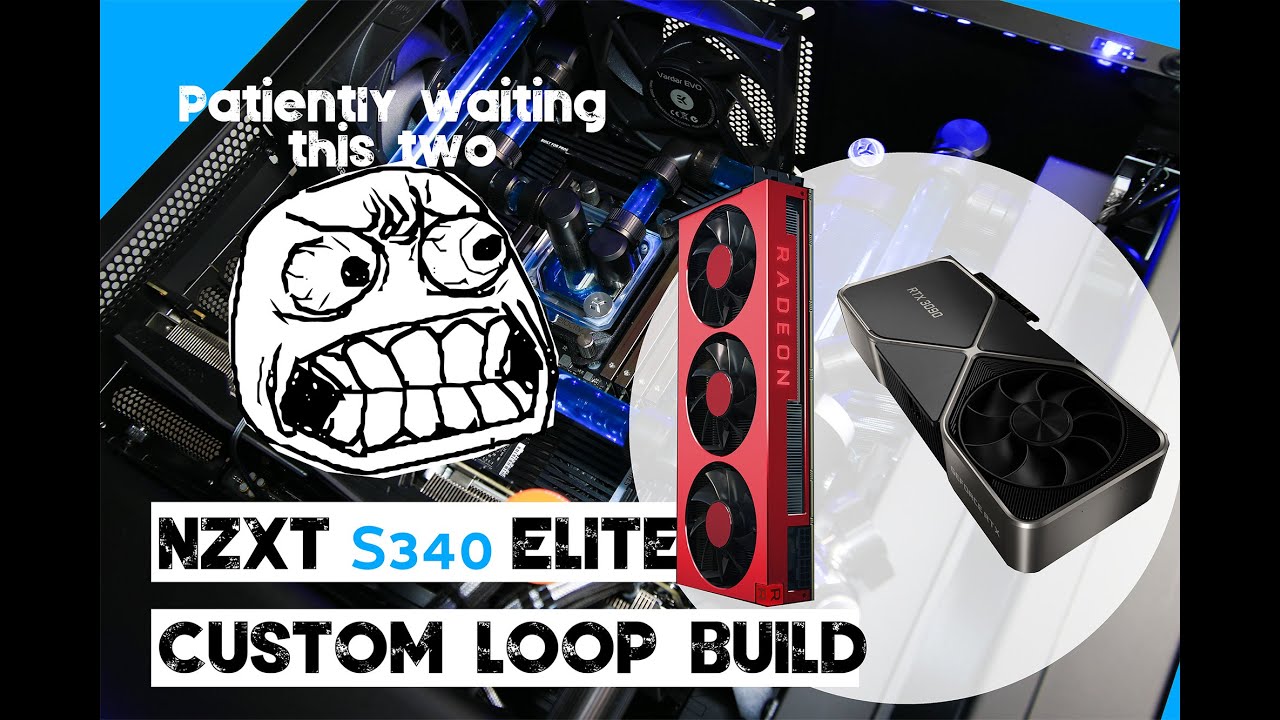 NZXT S340 ELITE Custom Loop Build (with 3090 or Big Navi Soon) - YouTube