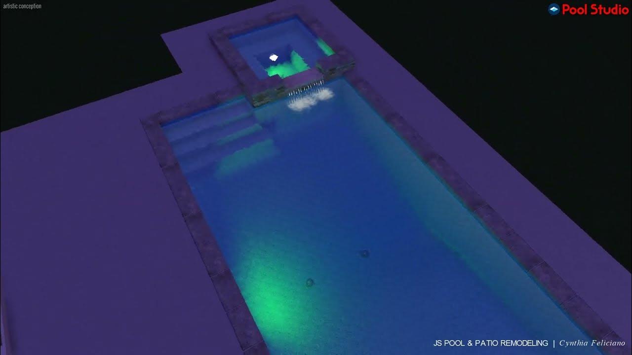 Pool Studio -Design by JS POOL & PATIO - YouTube
