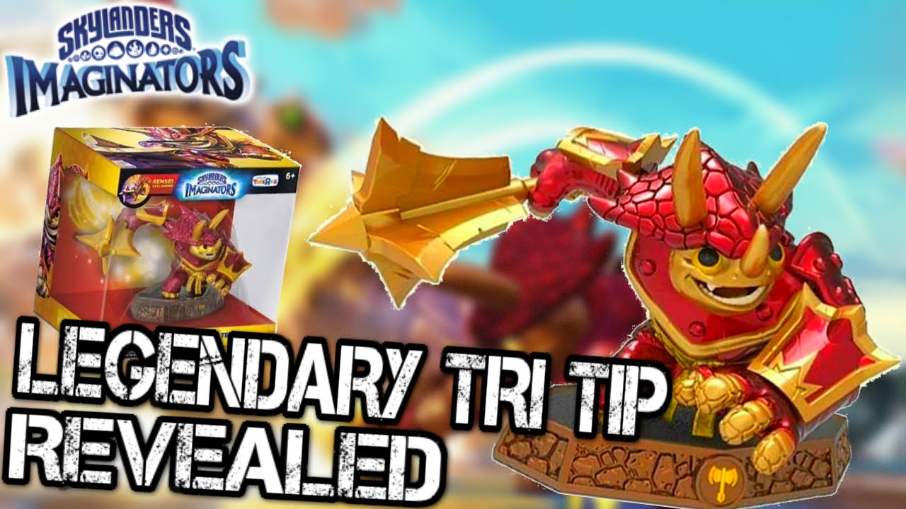Skylanders Imaginators - LEGENDARY TRI TIP FIGURE & PACKAGING REVEALED ...