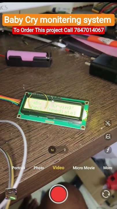 How to make Baby cry analyser using Arduino #shortvideo - YouTube