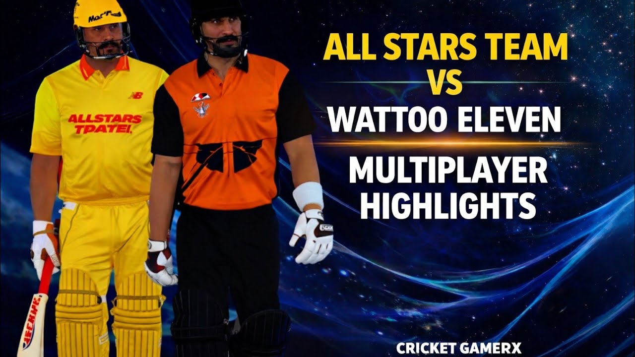 All Stars Team vs Wattoo Eleven 🔥 | Multiplayer Highlights - YouTube