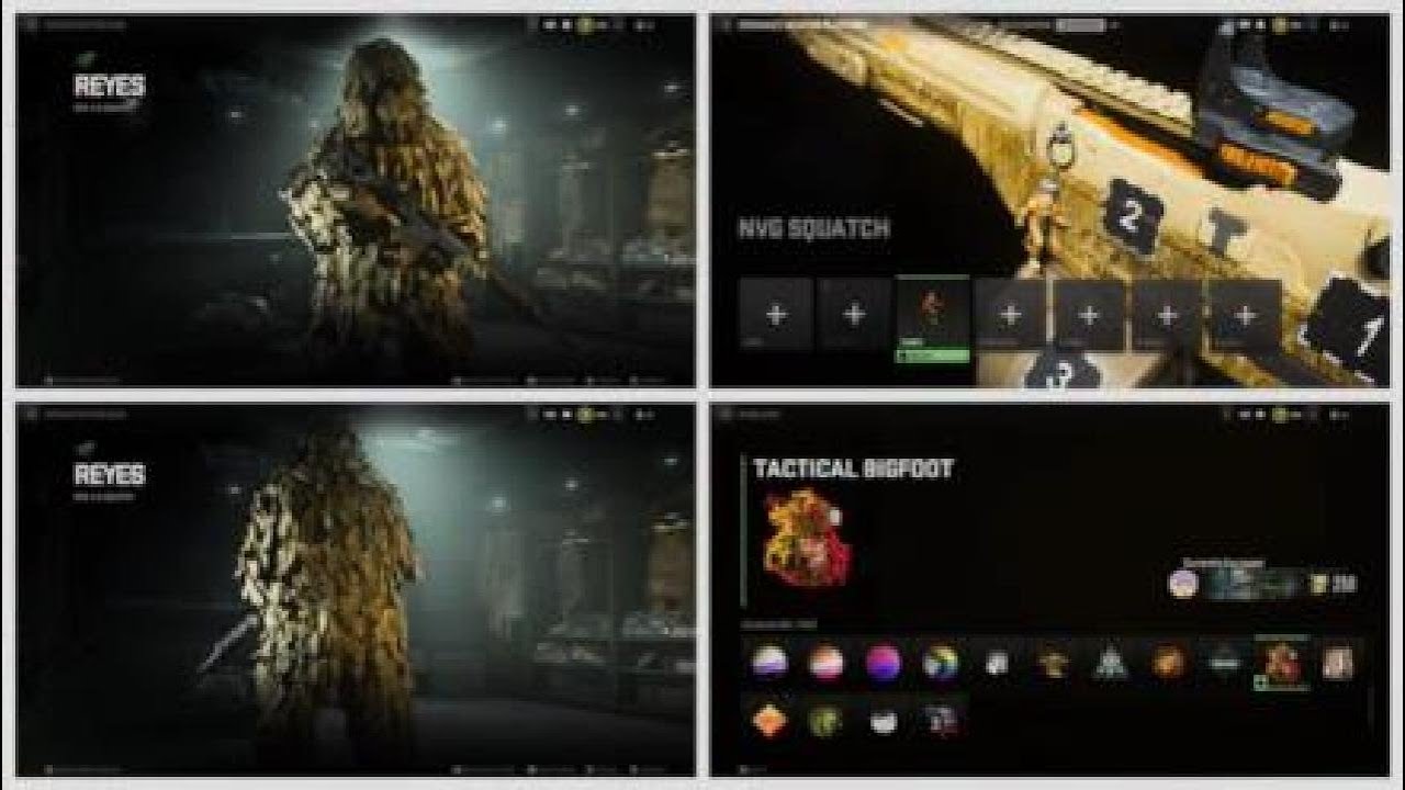 Call of duty mw2. Sasquatch ghillie suit emblem,charm for the first 100 ...