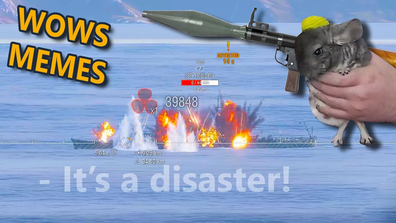 World of Warships Funny Memes 129 - YouTube