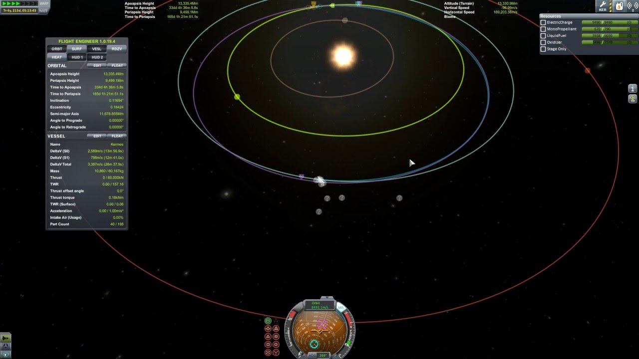 Kerbal Space Program 1.0.5 - Eve Probe - Part 2 - Encounter Tweaks ...