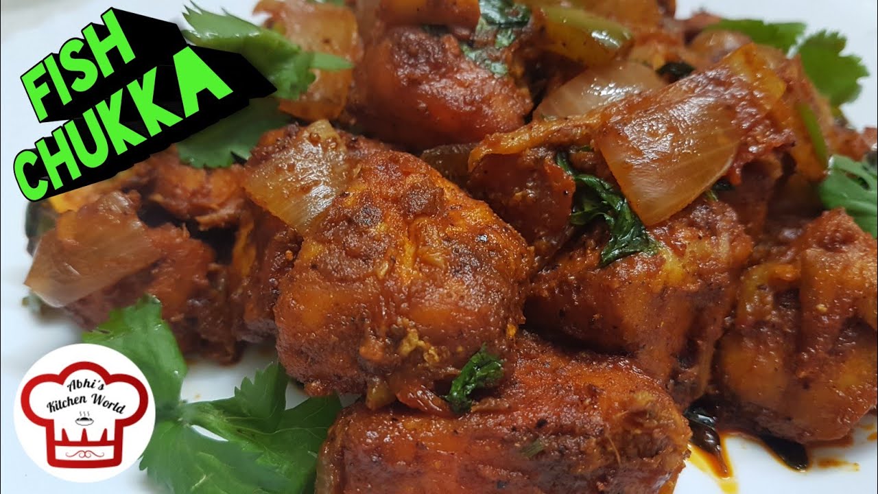 Fish Chukka Recipe/How to make fish chukka/ Fish chukka - YouTube