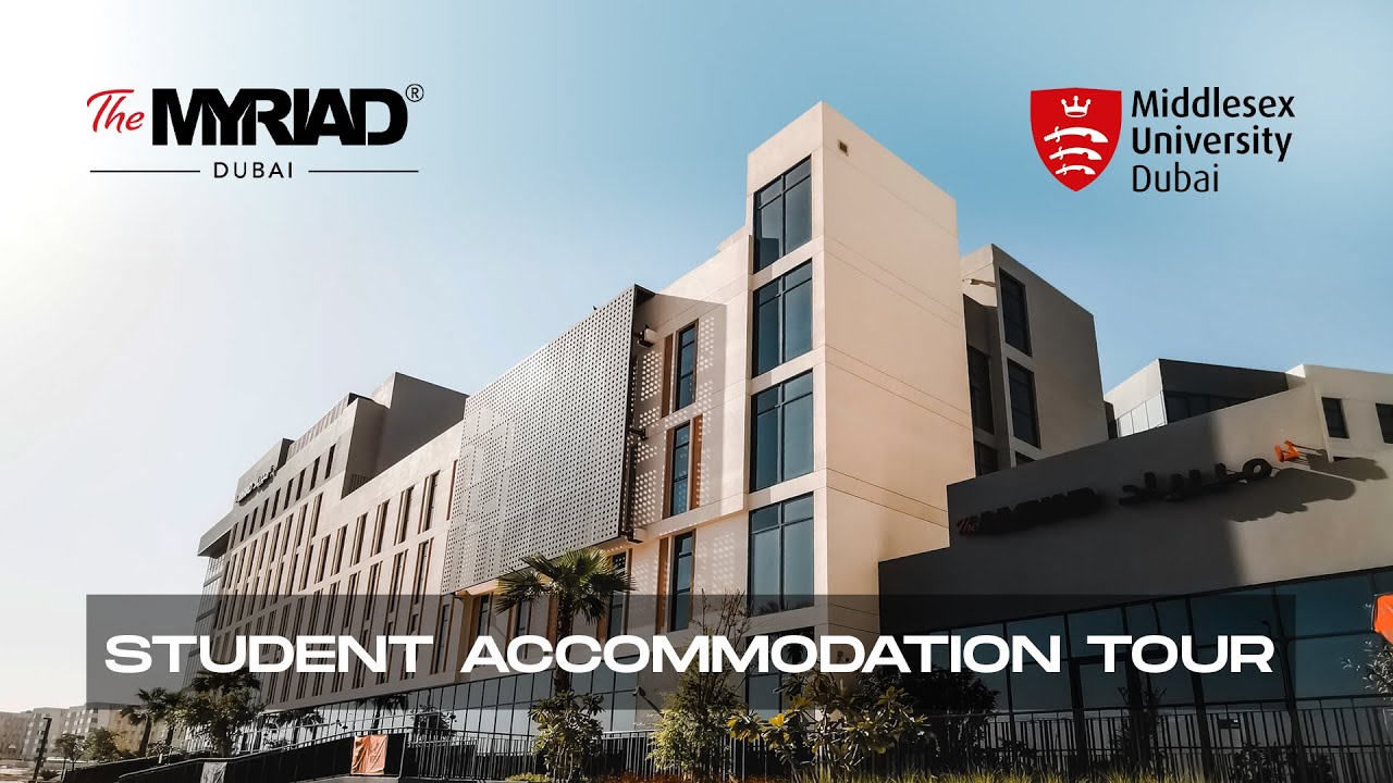 Student Accommodation Tour | The Myriad Dubai - YouTube