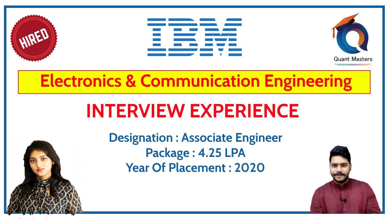 IBM Interview Experience | E&C Student #ibminterview # ...