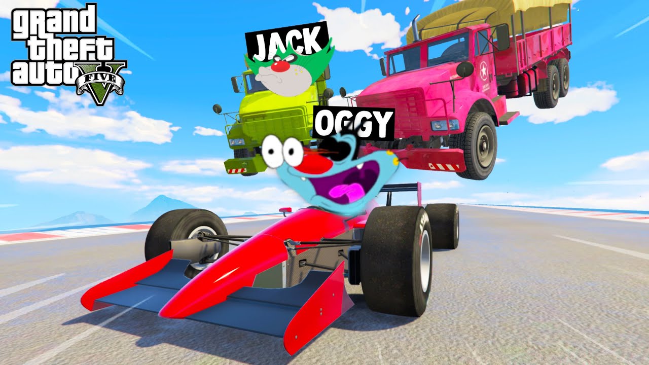 OGGY And FRIENDS FIGHTING IN NEW FACE TO FACE CHALLENGE (GTA 5 Funny ...