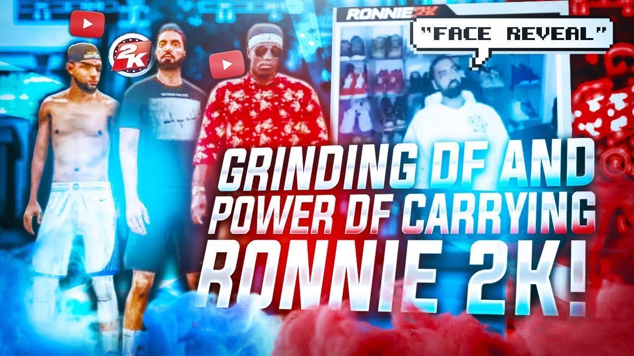 RONNIE 2K THREATENED TO LEAK MY FACE REVEAL LIVE? POWER DF + GRINDING ...