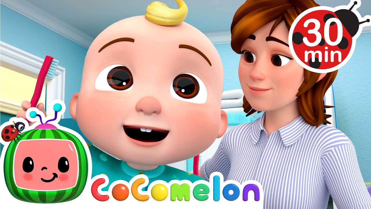 Brush Your Teeth with JJ! 🦷 | CoComelon | Nursery Rhymes & Kids Songs ...