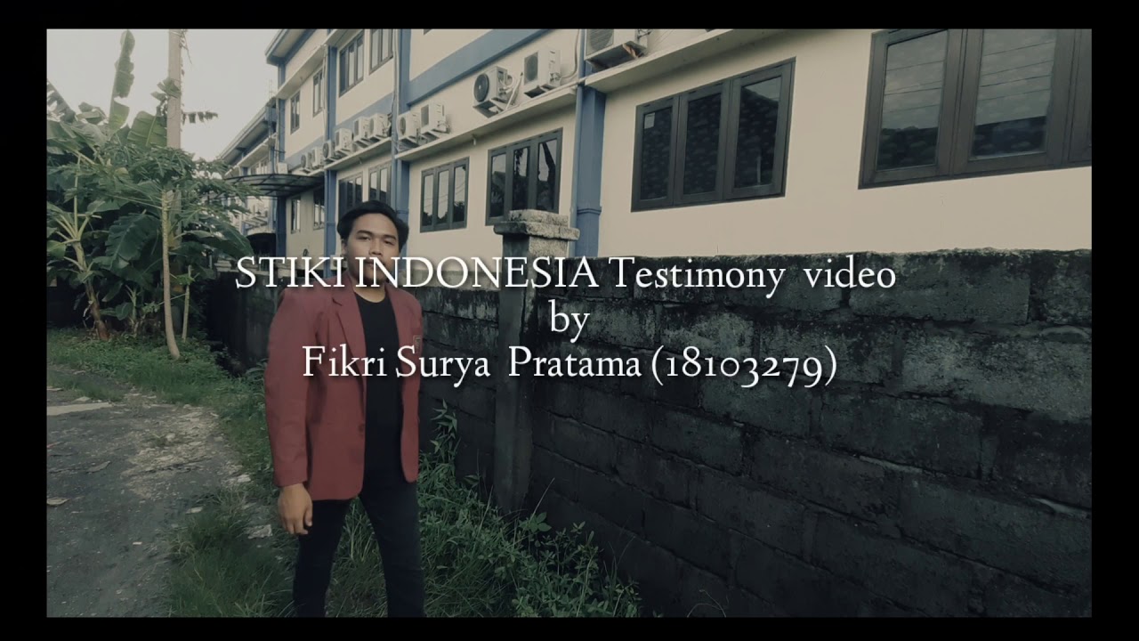 STIKI INDONESIA Testimony video - YouTube