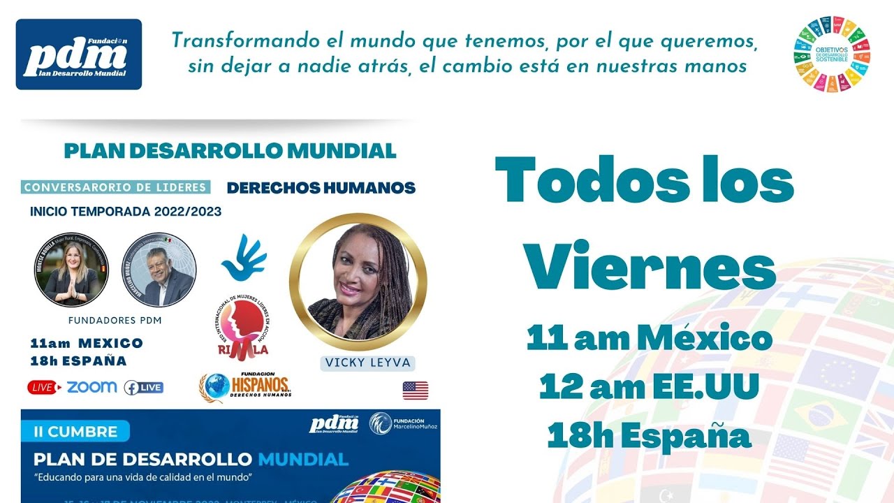 DERECHOS HUMANOS CON Vicky Leyva . PLAN DESARROLLO EDUCATIVO MUNDIAL ...