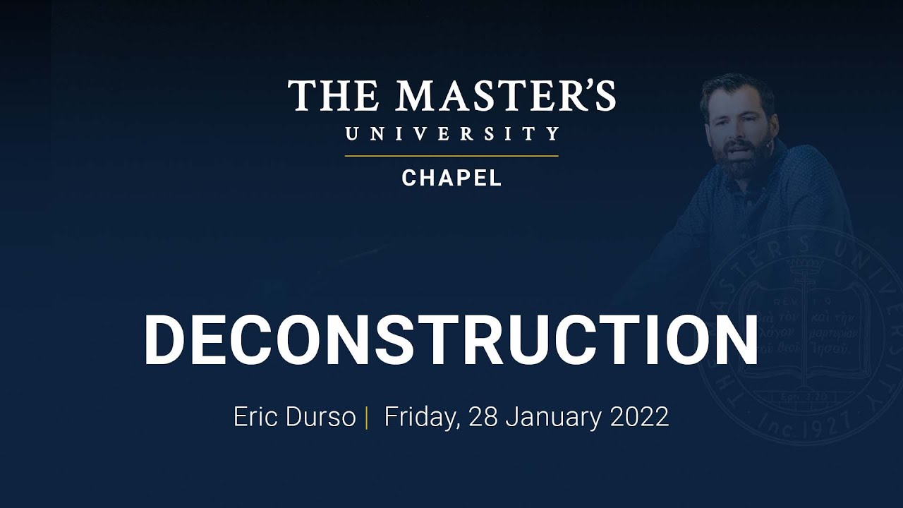 Deconstruction - Eric Durso - YouTube