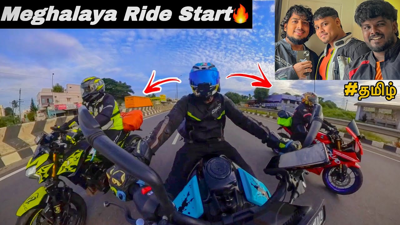 Meghalaya ride start💥| Episode-02 | Jp squad 💙 bike Z900🔥Duke 390 👿R15🤯 ...