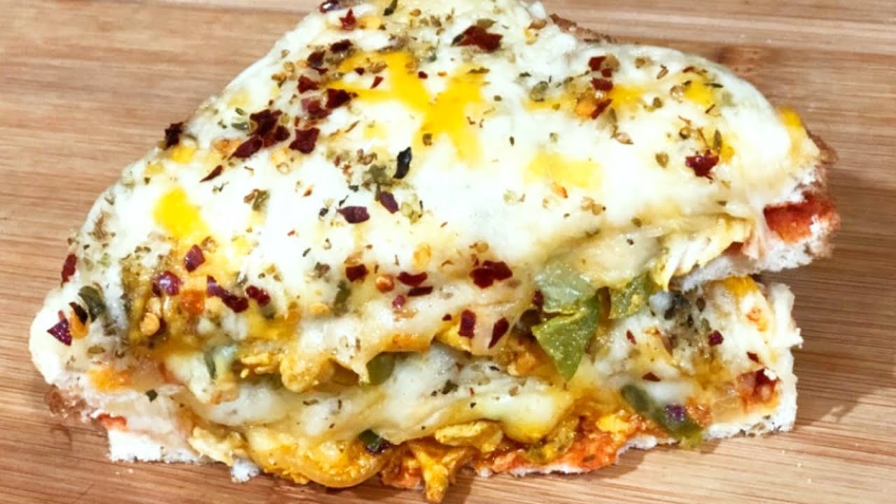 Chicken Cheese Sandwich Recipe || Chicken Cheese Bread Sandwich - YouTube