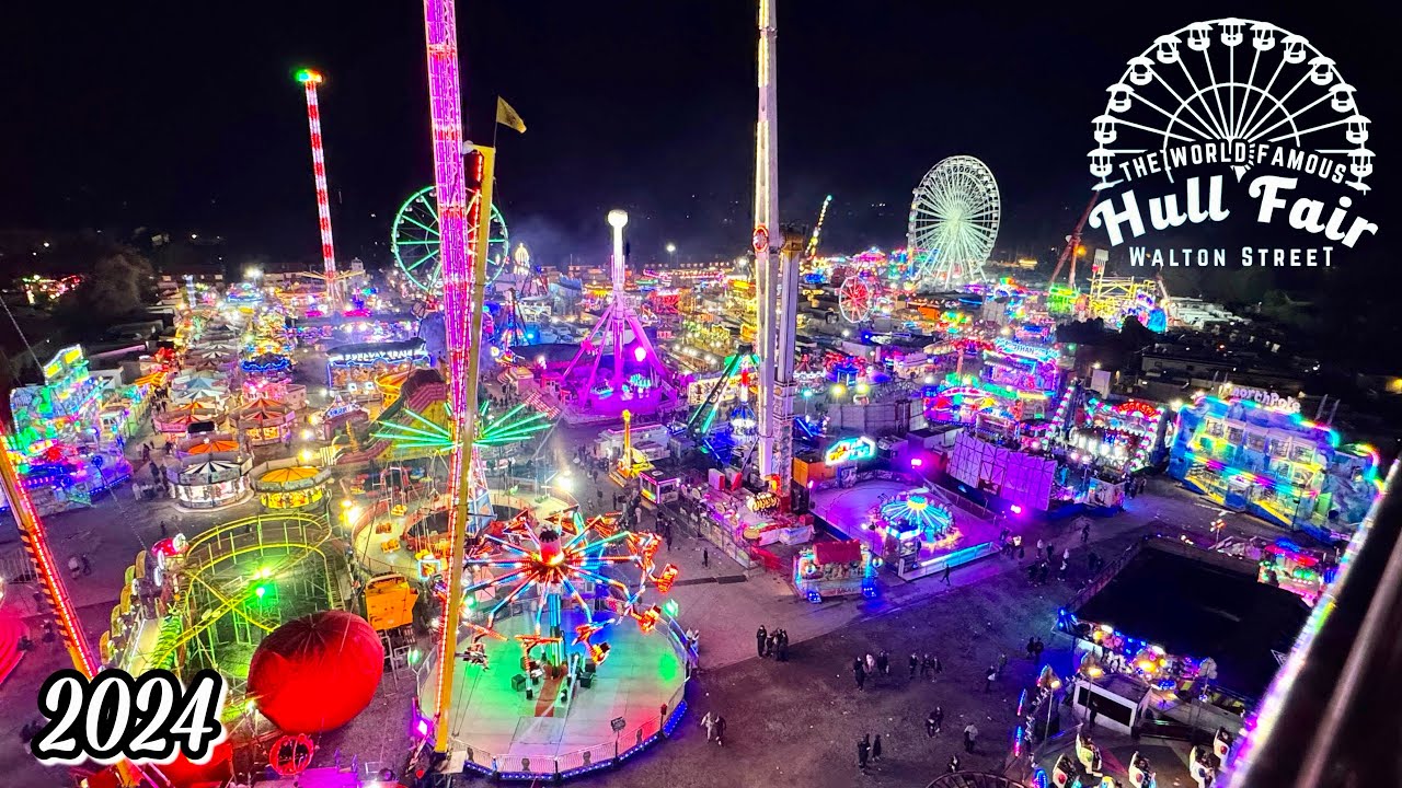 Hull Fair October 2024 | Opening Night! - YouTube