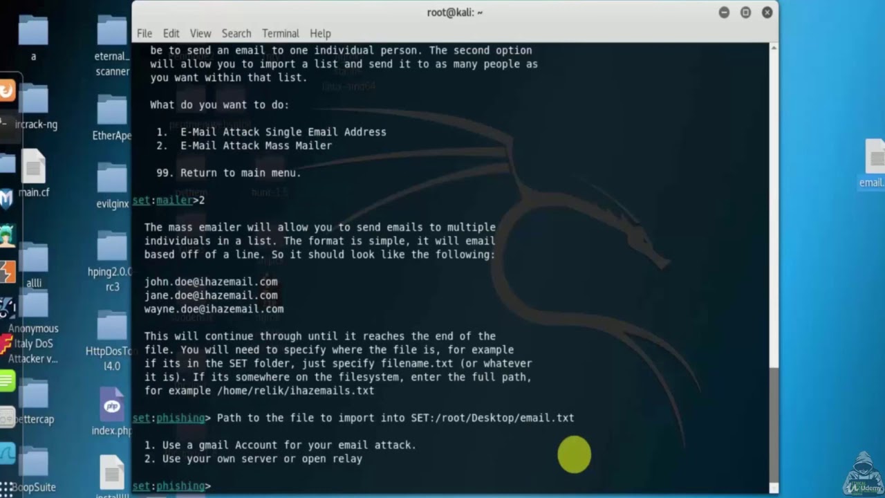 5 Mass Mailer Attack to Multiple Emails - YouTube