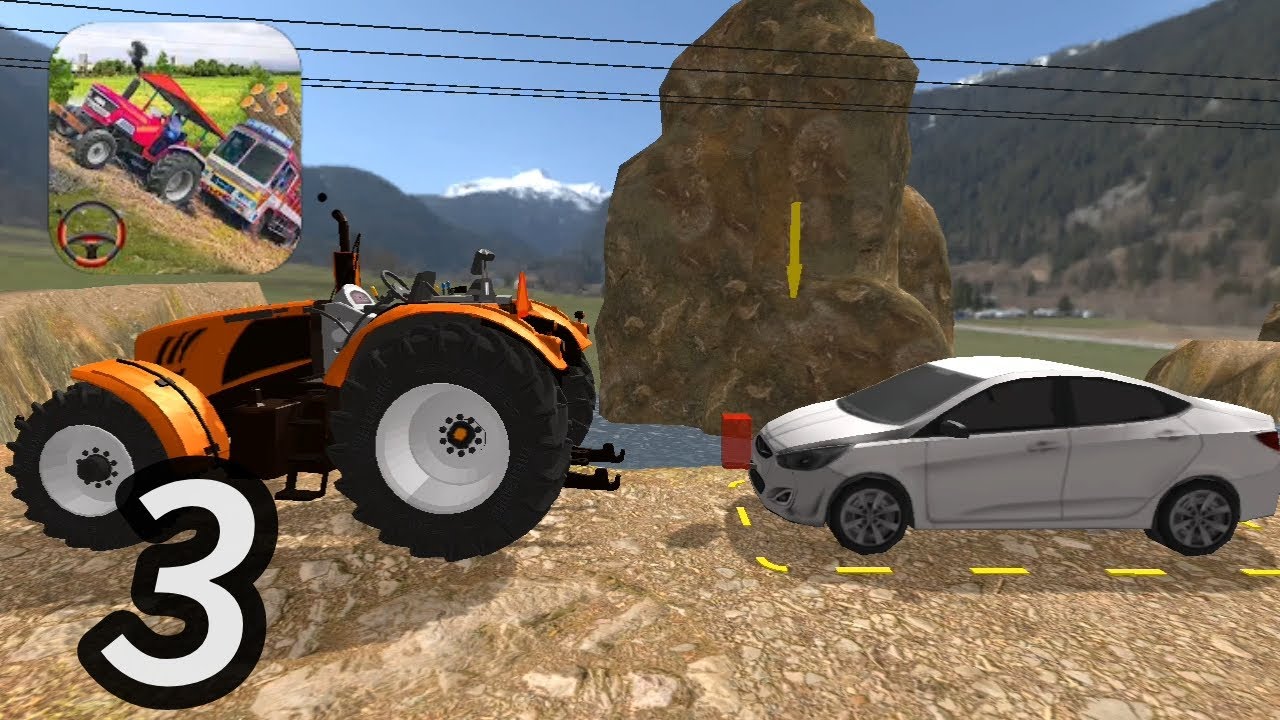 Tractor simulator part 3 || gameplay walkthrough - real tractor pulling ...