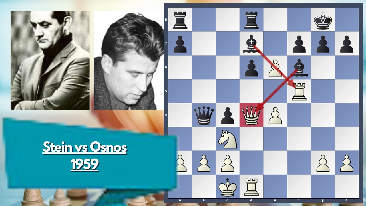 Chess MASTER Leonid Stein Plays Brilliant Game Against Viacheslav Osnos ...