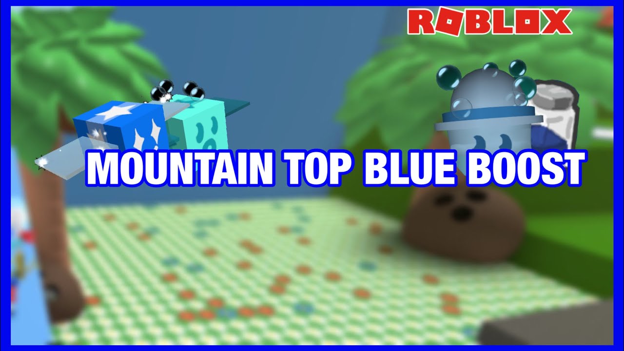 FIRST MOUNTAIN TOP BOOST |Bee swarm Simulator - YouTube