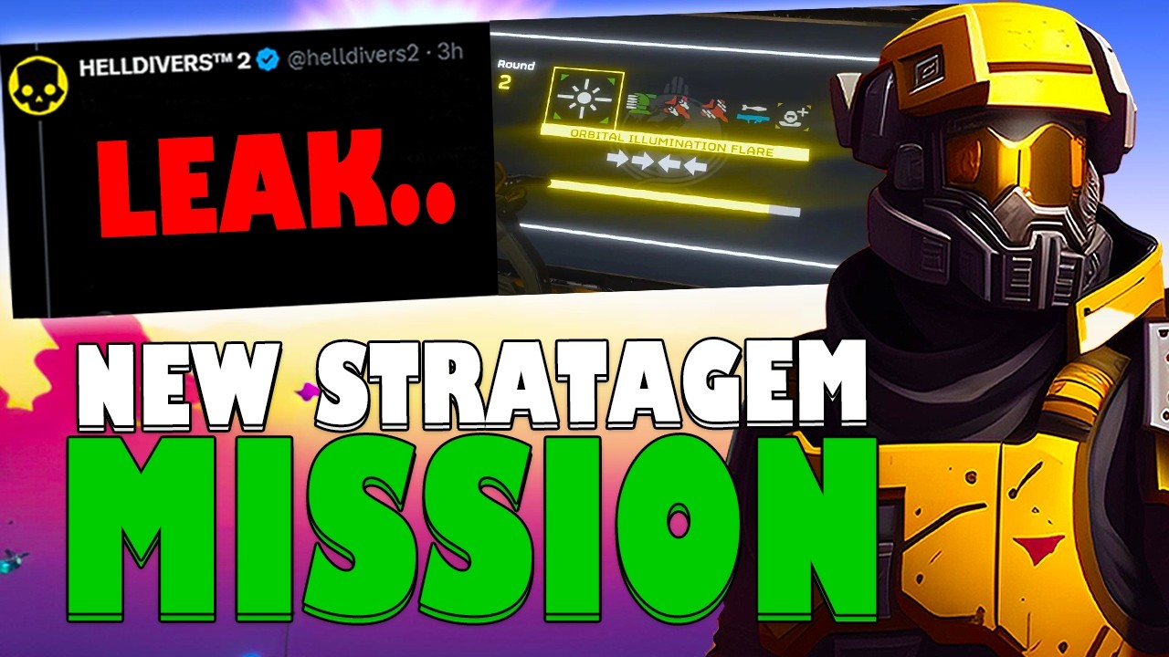 WOW! New Stratagem Mission Leak And Next Warbond? | Helldivers 2 - YouTube