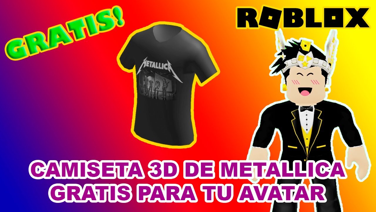 ⭐[ITEM GRATIS]⭐UNA CAMISETA 3D DE METALLICA GRATIS en Primera Línea ...
