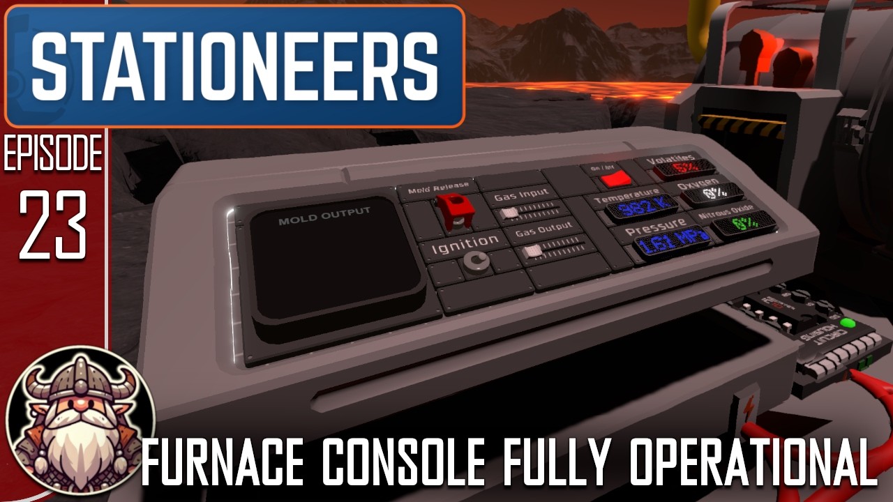 Furnace Console Fully Operational - S2 E23 ║ Stationeers - YouTube