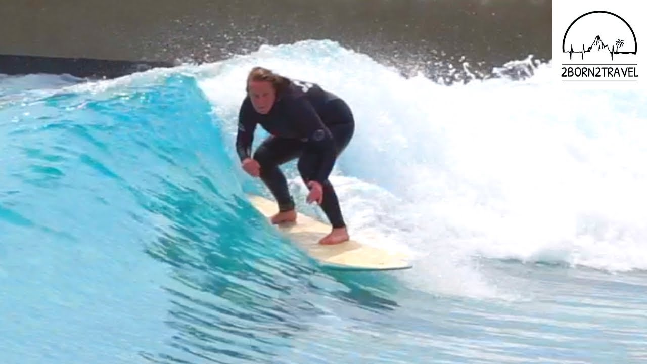 Surfing at THE WAVE Bristol (Intermediate session) - YouTube