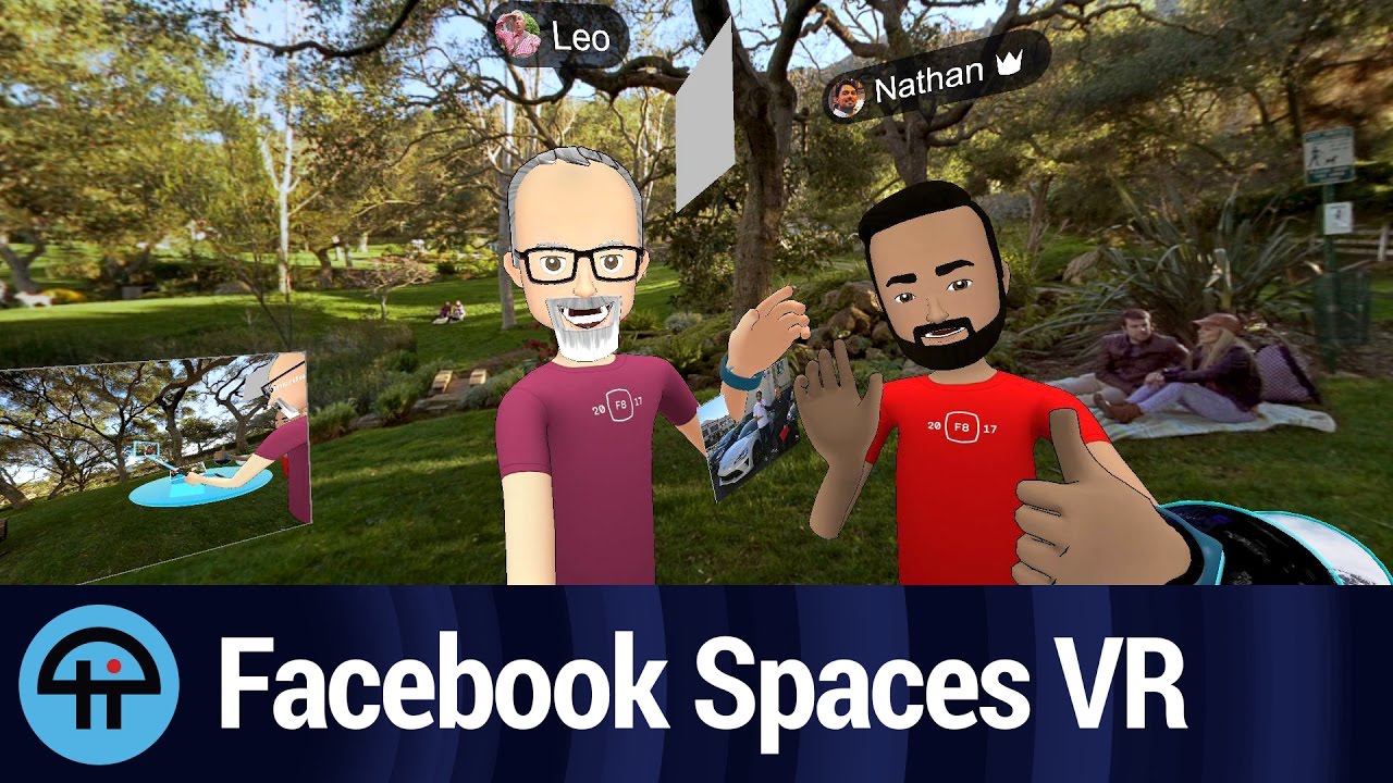 Facebook Spaces VR Test Drive - YouTube