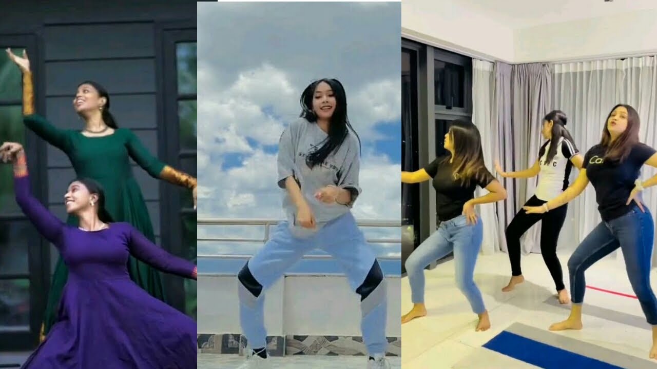 TRENDING TIKTOK DANCE VIDEO/NEW INSTAGRAM DANCE REELS/TAMIL DANCE REELS ...