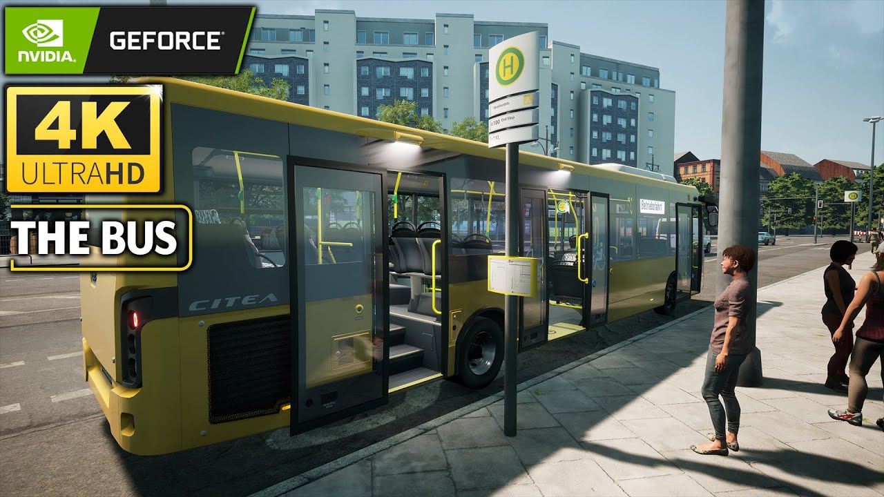 REALISTIC BUS DRIVING ON THE STREETS OF GERMANY | The Bus - YouTube