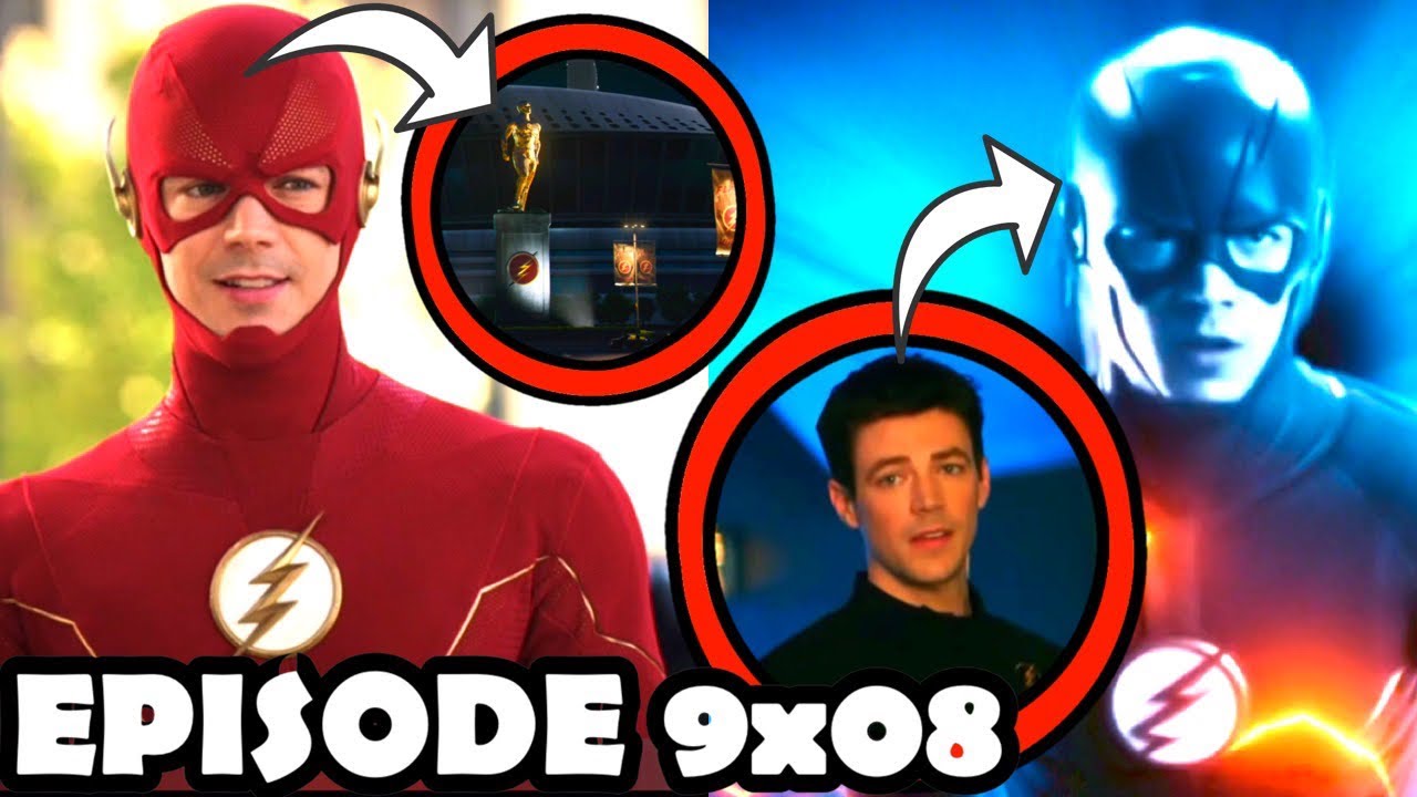 The Flash FUTURE TIME TRAVEL & THE FLASH MUSEUM RETURNS! The Flash 9x08 ...