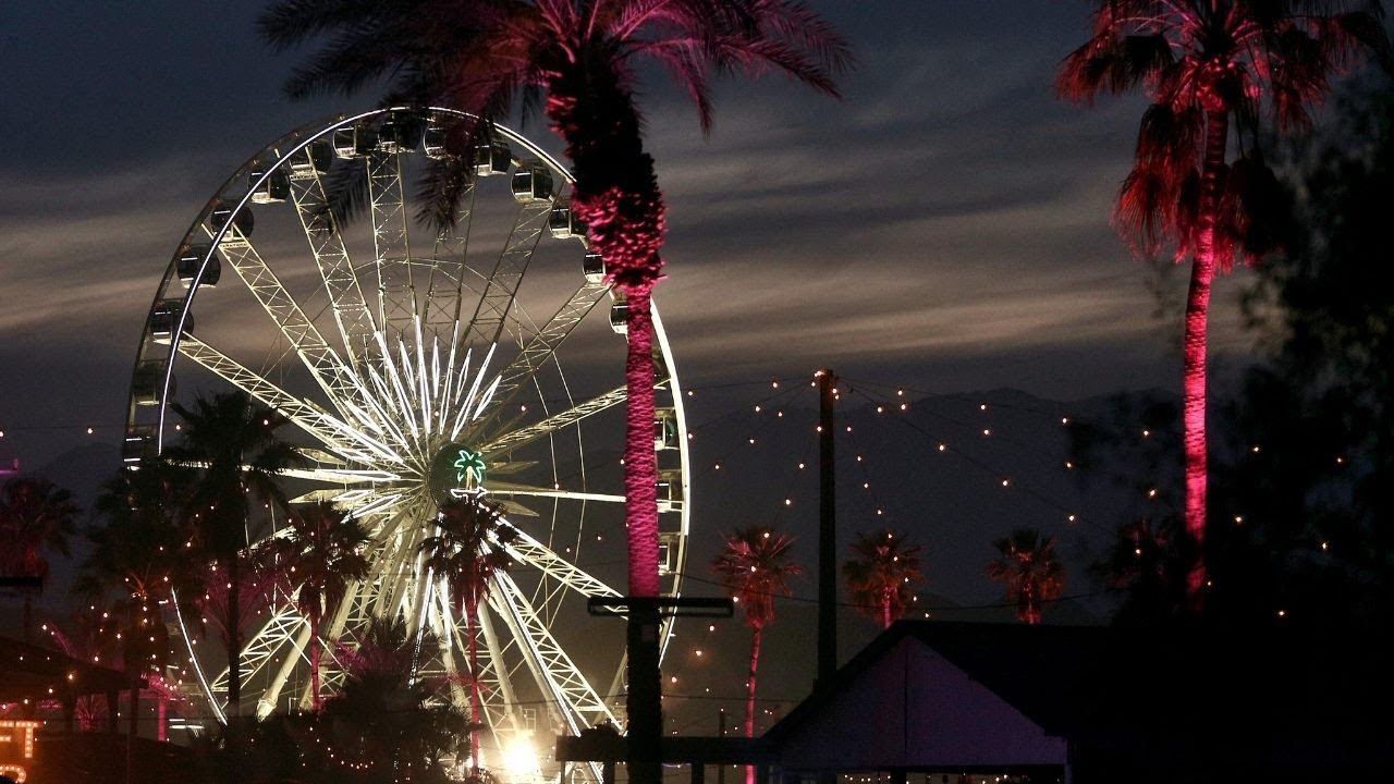 Fire broke out on first night of Coachella music festival in California ...