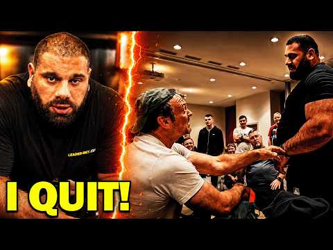 LEVAN WANTS TO QUIT ARMWRESTLING BECAUSE OF THIS!!