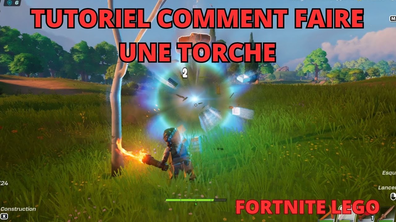 TUTORIEL COMMENT FAIRE UNE TORCHE SUR SON MONDE SUR FORTNITE LEGO Faire ...