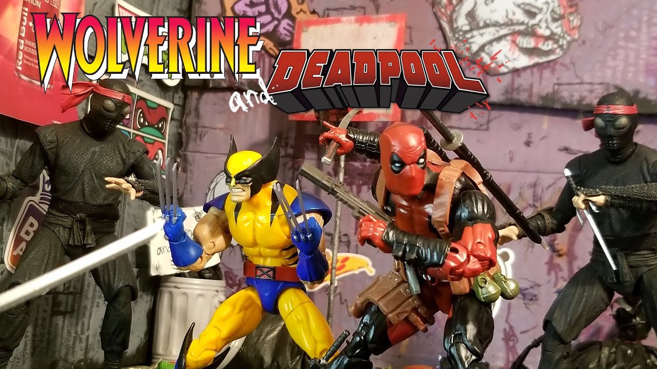 Wolverine And Deadpool Stop Motion Animation 2024!!! - YouTube