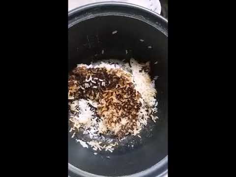 Cooking burns rice - YouTube