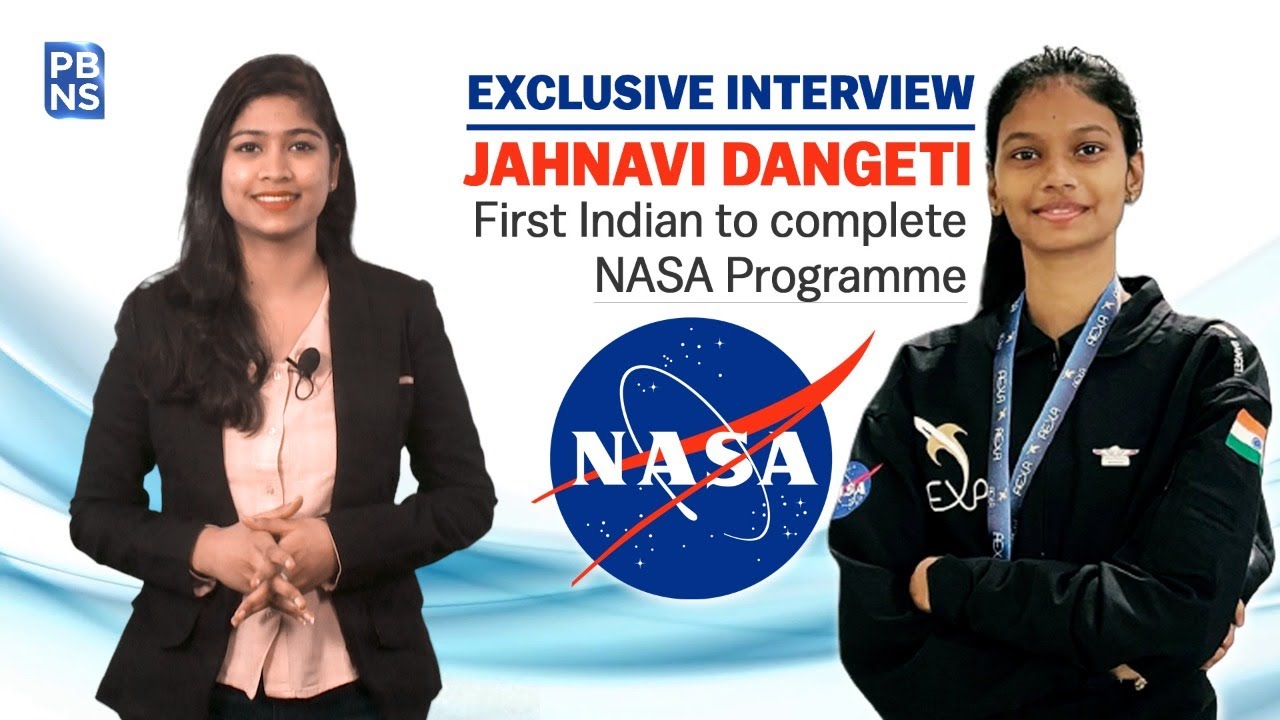 Jahnavi Dangeti: Meet ‘India’s First’ who completed the prestigious NASA programme - YouTube