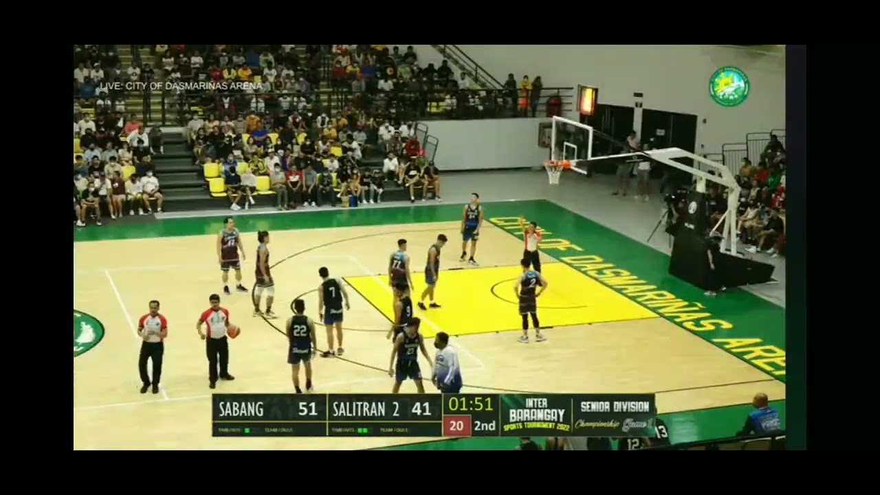 GAME 1 , SALITRAN 2 VS SABANG - YouTube