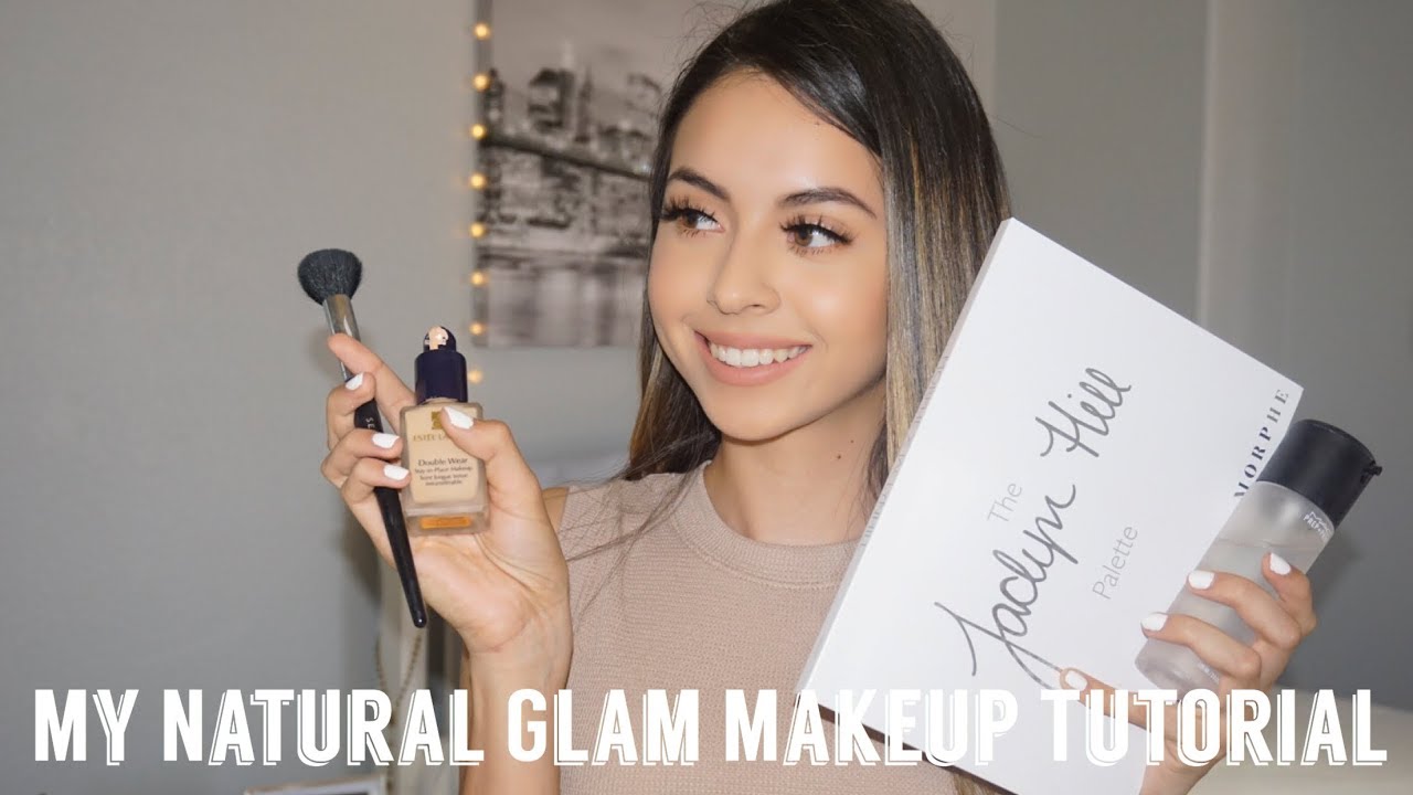 Natural Glam Makeup Tutorial - YouTube