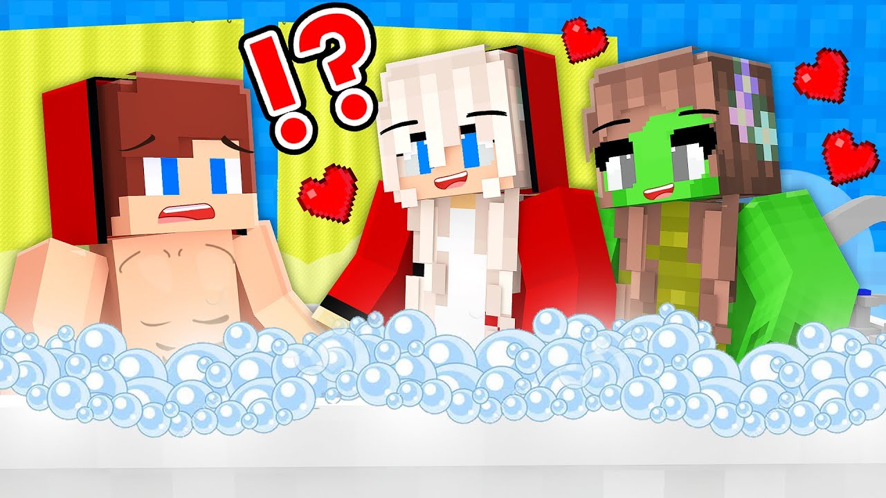 Mikey`s Girl and JJ`s Girl FELL in LOVE with JJ Taking a SHOWER in ...