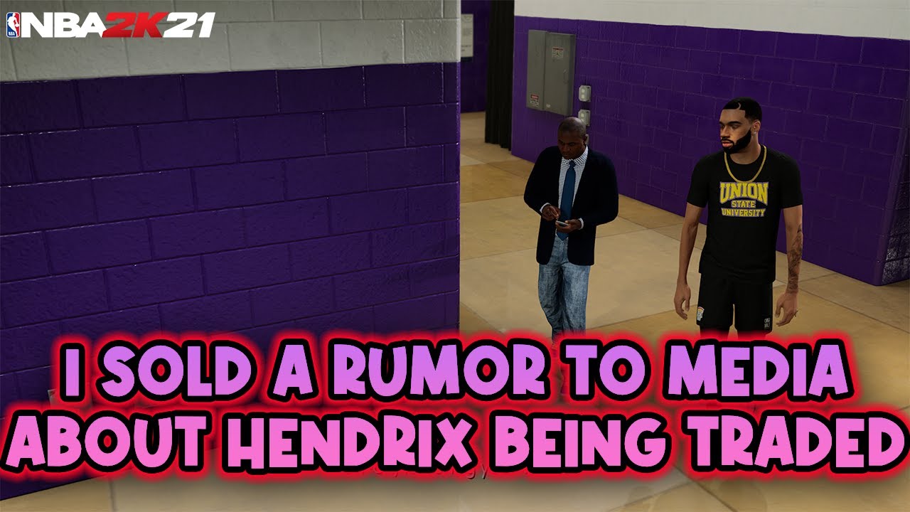 NBA 2K21 Next Generation - I TOLD THE MEDIA HENDRIX COBB IS GETTING ...