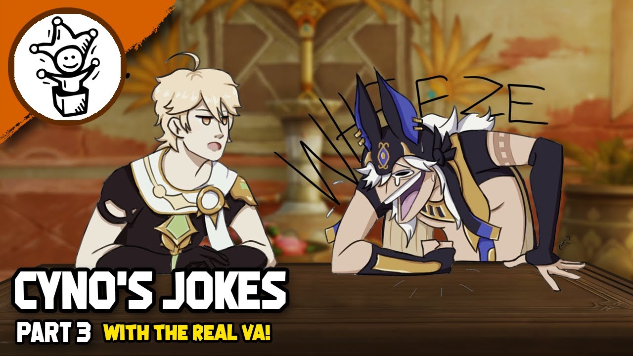 Cyno's DAD JOKES with En VA! (Part 3) | Genshin Impact - YouTube